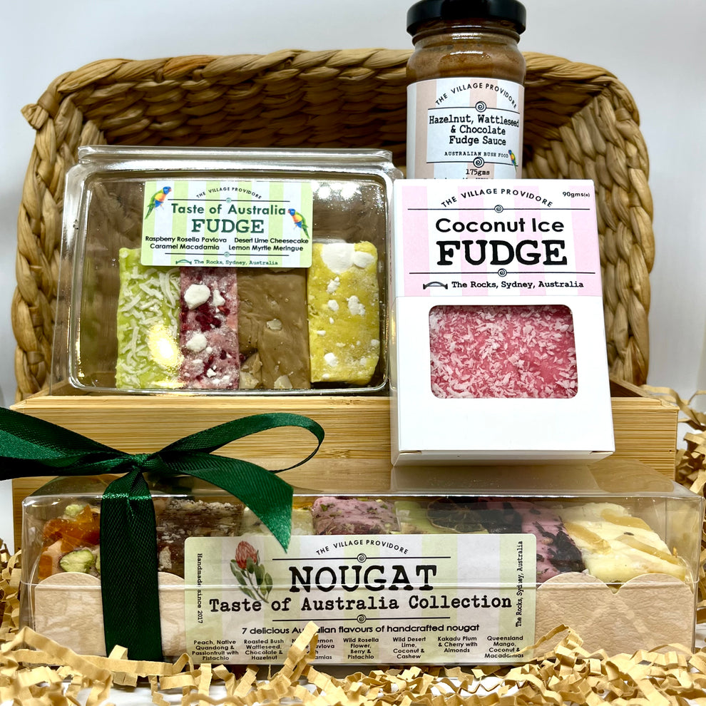 Taste of Australian Fudge & Nougat Gift Box - Native Flavors | The ...